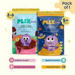 Buy Grow Buddy & SuperTots Gummies Duo @ Best Price - Plix Kids