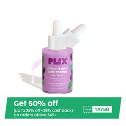 Get Plix 2% Salicylic Acid Serum for Active Acne & Dark Spot Reduction