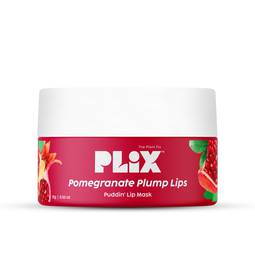 Buy Pomegranate Lip Mask for Plump, Brighter & Soft Lips | Plix